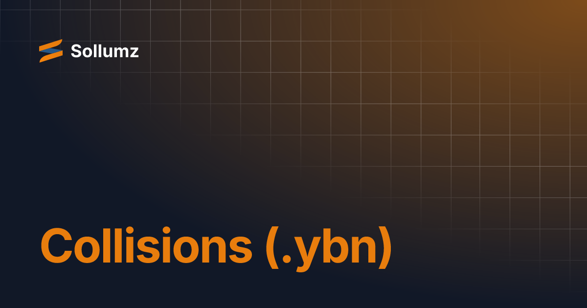 Collisions (.ybn) | Sollumz