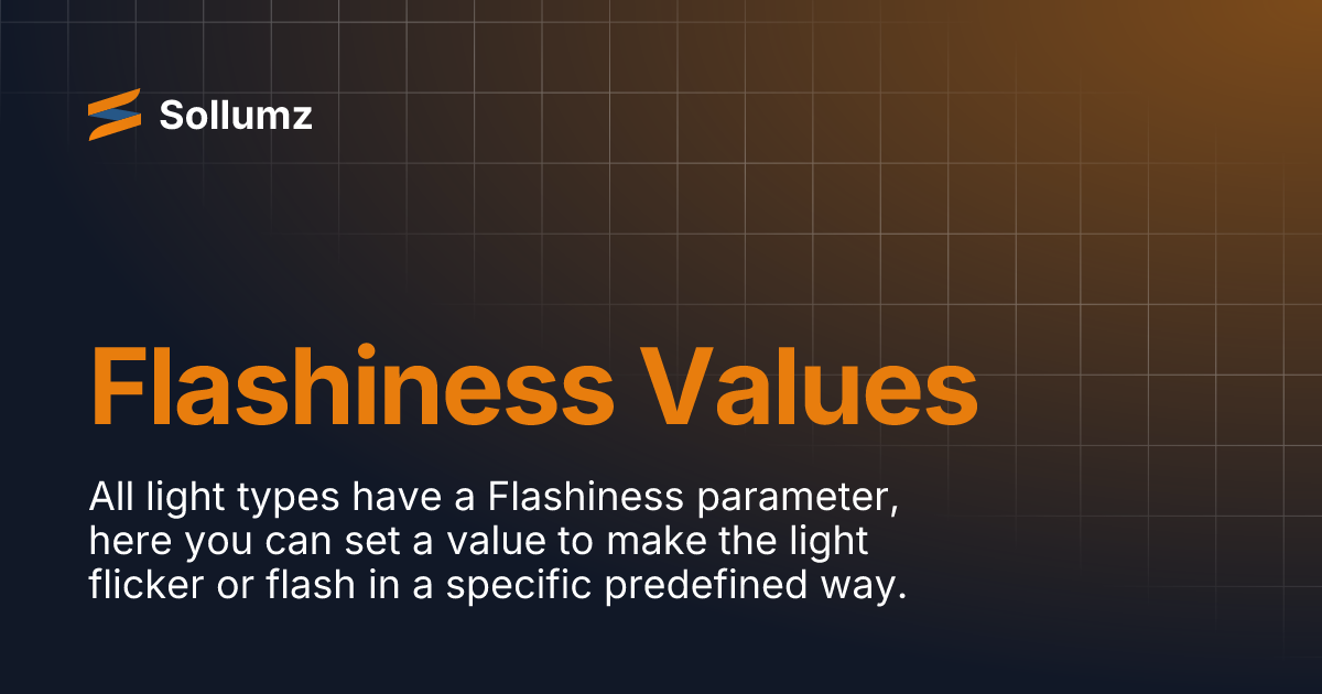 Flashiness Values | Sollumz
